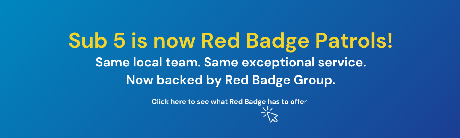 Sub 5 is now Red Badge - Sub 5 Security